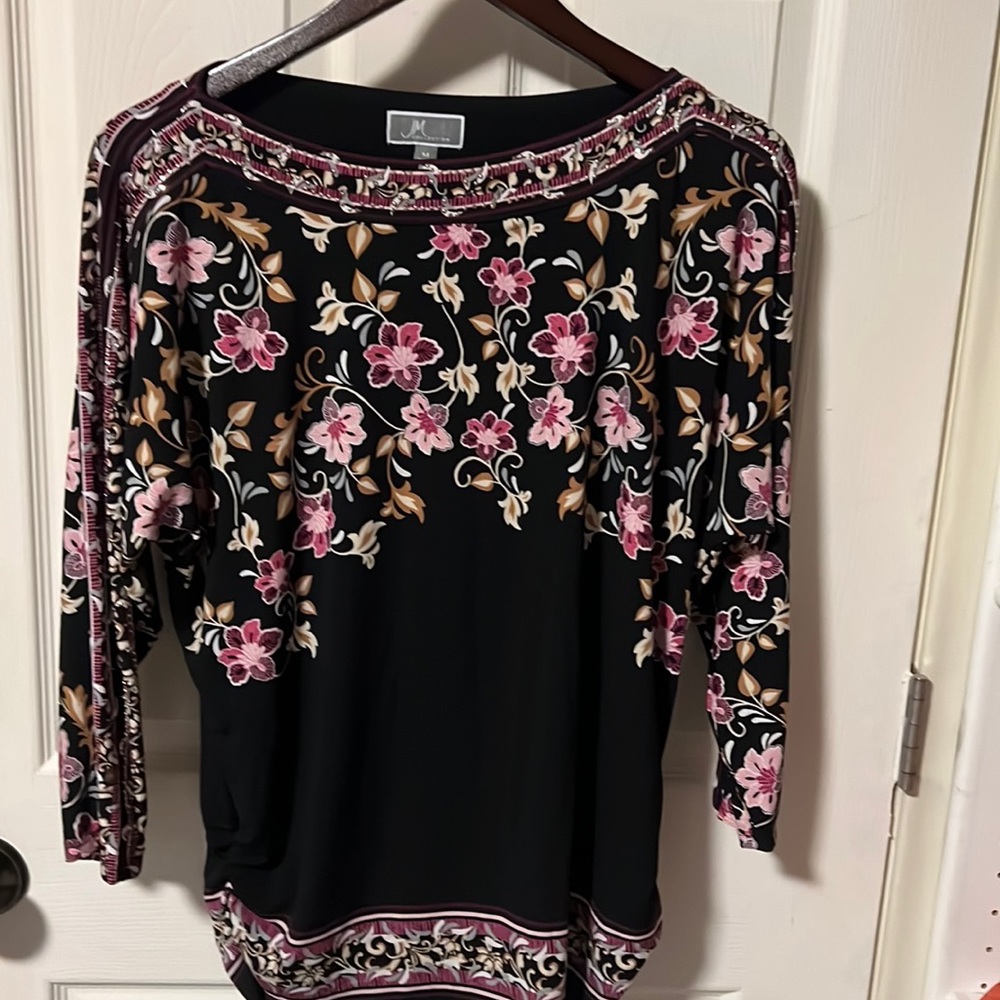 Jm Collection Boat Shaped Neck - Gem